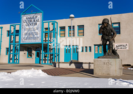 Navajo Code Talker Monument Gallup Cultural Center Historic Route 66 ...