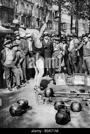 A strongman, 1930s Stock Photo - Alamy