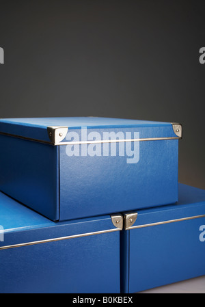 close up of a stack of cardboard boxes on white background Stock Photo ...