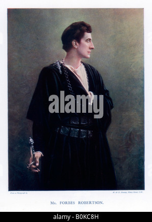 Portrait of Sir Johnston Forbes-Robertson, 1900-1925. Sir Johnston ...