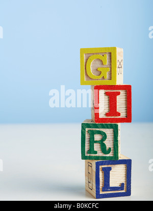 toy blocks spelling out the word yes Stock Photo - Alamy