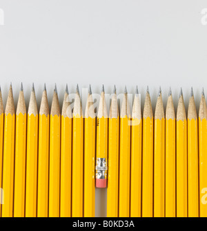 Long and Short Pencils Stock Photo - Alamy
