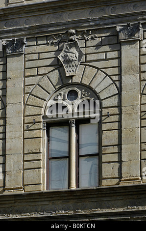 Leon Battista Alberti palais Rucellai architecture Stock Photo - Alamy