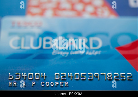 A store loyalty card Tesco Clubcard Stock Photo - Alamy