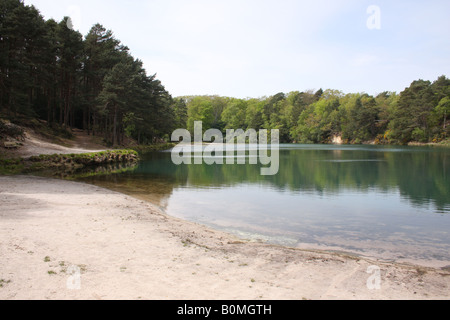 Scenic views at Blue Pool Dorset Stock Photo - Alamy