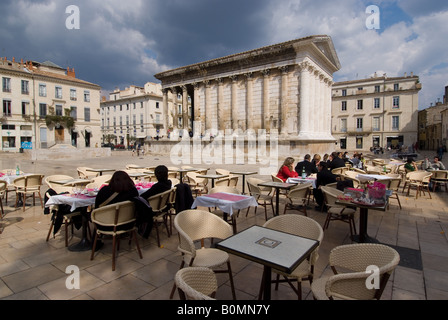 Maison Caree, Roman building from c. 20 BC, Nimes, France | NONE ...