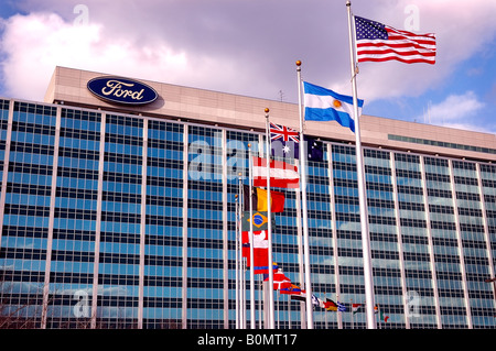 Ford Motor Company World Headquarters Dearborn Michigan USA Stock Photo ...