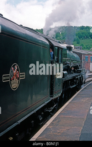 Steam locomotive LMS 5596, British Railways 45596, Bahamas Stock Photo ...
