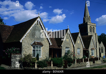 Linton Park Almshouses, Linton near Maidstone, Kent, England, UK Stock ...