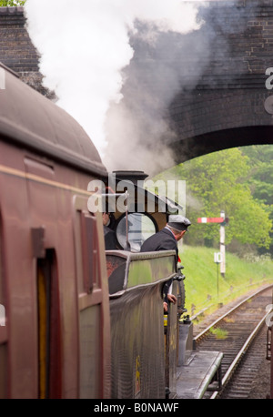 Steam Train engine at Sheringham in Norfolk, England Stock Photo - Alamy
