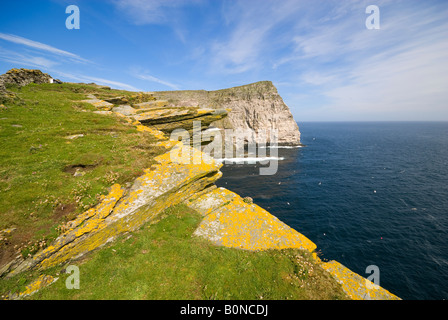 The Noup on the Isle of Noss, Shetland Islands, Scotland, UK Stock ...