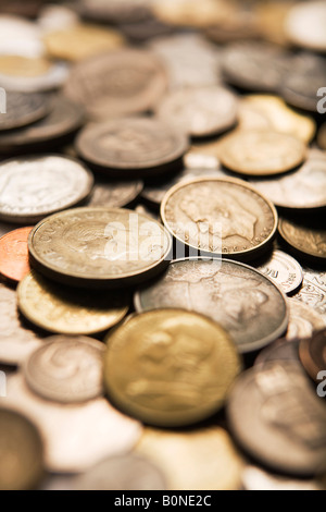Financial : Mixed currency Stock Photo - Alamy