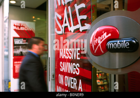 virgin megastore shop window store record cd dvd media music book ...