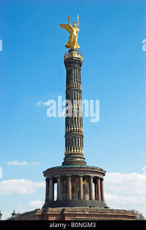 Victory monument ( Siegessaeule ) in Berlin, Germany Stock Photo - Alamy
