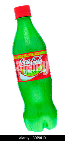 Bottle of Coca-Cola with Lime Limited Edition Stock Photo - Alamy