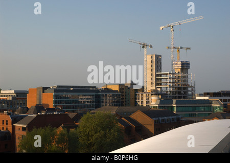 Construction of Abbey Mill House, Reading, Berkshire 1/2 Stock Photo ...