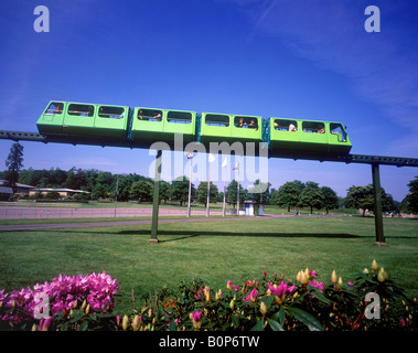 The monorail at the National Motor Museum at Beaulieu in Beaulieu ...