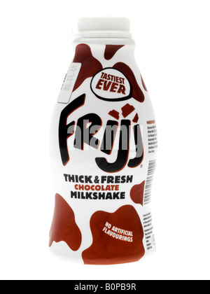 Bottles of Frijj Chocolate Milkshake Stock Photo - Alamy