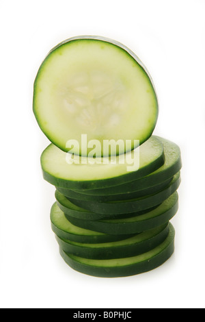cucumber cut in slices Stock Photo - Alamy