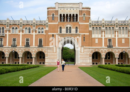 Lovett Hall on the campus of William Marsh Rice University in Houston ...