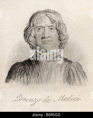 Lorenzo de' Medici aka Lorenzo the Magnificent,1449 - 1492. Florentine ...