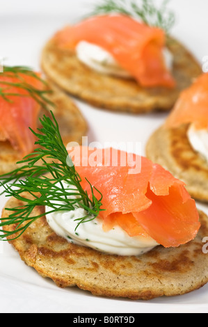 Blinis Food Russia Poland Ukraine Lithuania Stock Photo - Alamy