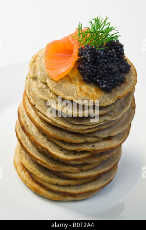 Blinis Food Russia Poland Ukraine Lithuania Stock Photo - Alamy