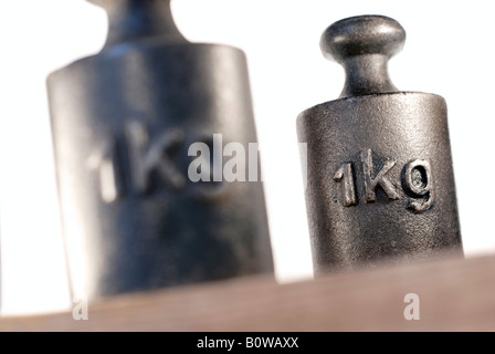 1 kg, kilogramme weight Stock Photo: 17767760 - Alamy