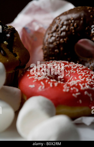 Stereotypical American snack food Stock Photo - Alamy