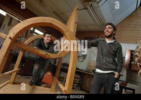 Tom Raffield and Chris Jarratt beard of Sixixis pictured in their ...