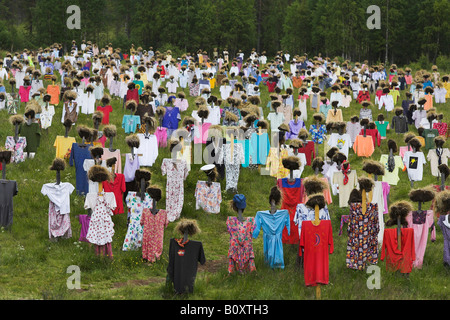 the silent peoples of Kainuu (Reijo Kela), land art, Finland, Oulu ...