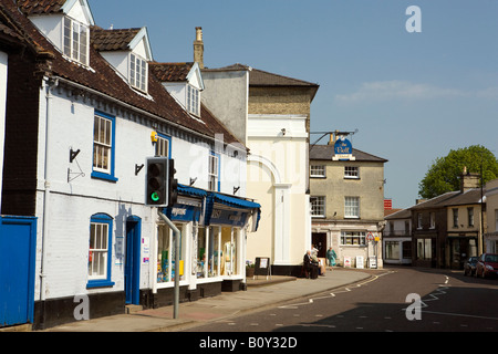UK England Suffolk Saxmundham High Street Stock Photo: 17797762 - Alamy