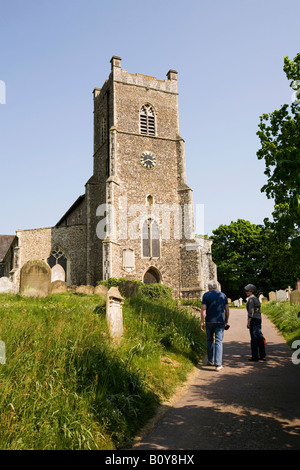 Saint John the Baptist church, Saxmundham, Suffolk, England Stock Photo ...