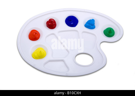 color palette with multicolored ayl colors Stock Photo - Alamy
