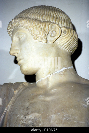 Apollo at the Temple of Zeus, Olympia Stock Photo - Alamy