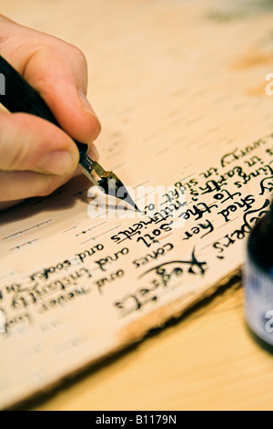 write wrote writing writes finger mirroring metal reflection contrast ...