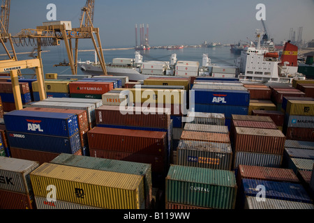 Overview image of Port Khalid United Arab Emirates Middle East showing ...