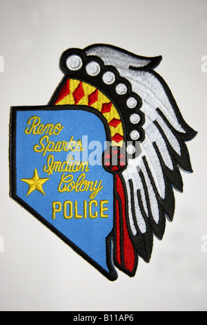 Reno Sparks Indian Colony Police Patch Stock Photo - Alamy