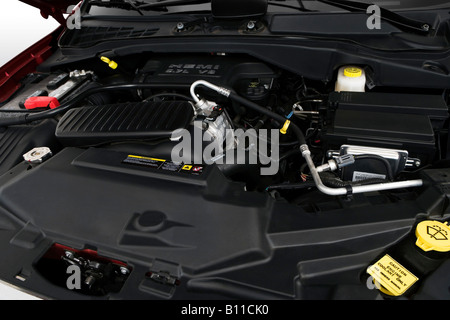 2008 Dodge Durango Limited in Red - Rear seats Stock Photo - Alamy