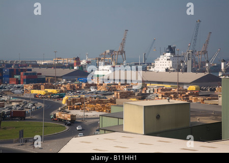 Overview of Port Khalid Port operations in United Arab Emirates Stock ...