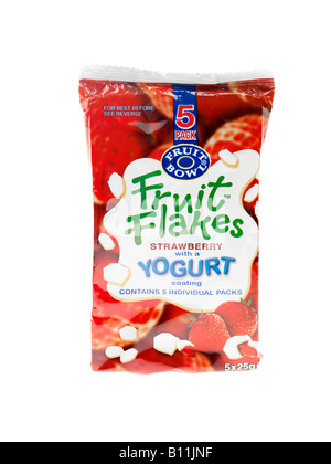 Stawberry and Yogurt Fruit Flakes Stock Photo - Alamy