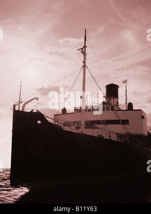 Funnel of an old steam passenger ship Stock Photo - Alamy