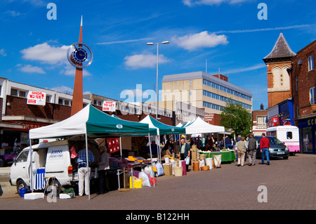 Market Street, Kettering, Northamptonshire, England, United Kingdom ...