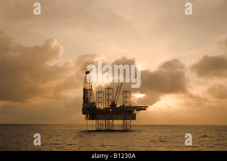 Premier Oil production platform Natuna Anoa Field, South China Sea ...
