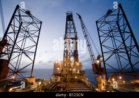 Ensco rig. Natuna Field. Sea South China Sea. Indonesia Stock Photo - Alamy