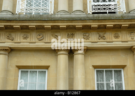 Masonic architectural detail, The Circus,Bath,Somerset Stock Photo - Alamy