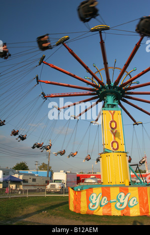 Carnival Ride named Yo Yo Canfield Fair Canfield Ohio Mahoning County ...