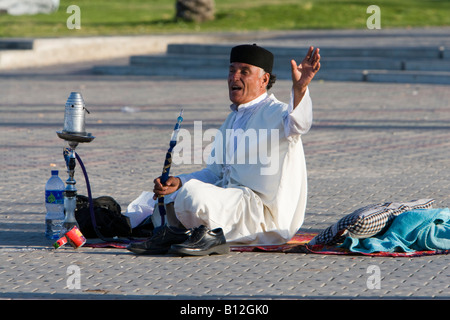 Tripoli, Libya. Libyan Man Wearing Traditional Holi (Cloak) and Tagiyah ...
