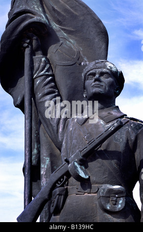 Communist era statues in Szobor Park. Budapest, Hungary Stock Photo ...