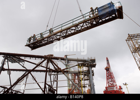 Premier Oil production platform Natuna Anoa Field, South China Sea ...